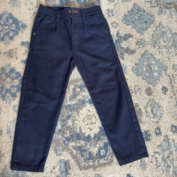 Zara | Bottoms | Zara Kids Deep Blue Chinos | Poshmark